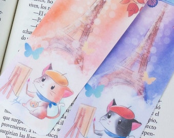 Paris Bookmark | Etsy