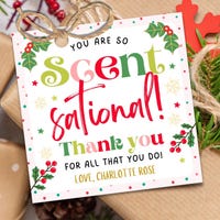 Scent-sational Teacher End of the Year Printable Gift Tags ...