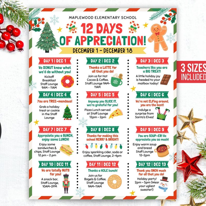 12 Days of Christmas - Etsy