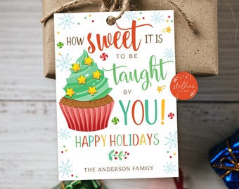 Teacher Treat Tag | Etsy