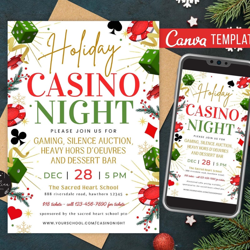 Christmas Work Party Evite - Etsy