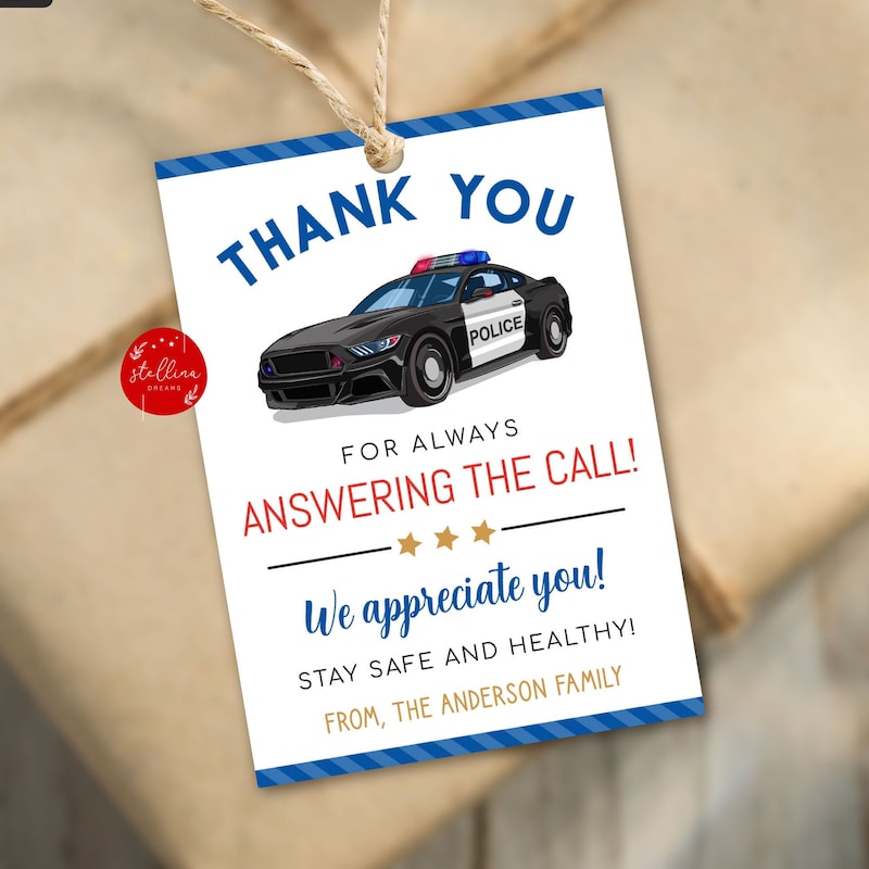 Police Appreciation Gift - 60+ Gift Ideas for 2026