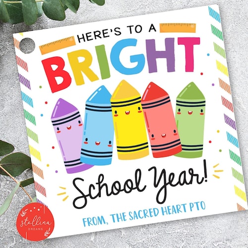 Back to School Card Printable Teacher Card First Day of - Etsy