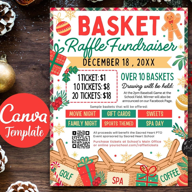 Raffle Baskets - Etsy