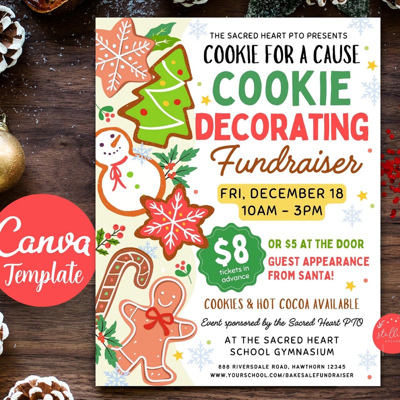 Cookie Exchange Flyer - Etsy