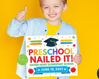 Pre K Nailed It | Etsy