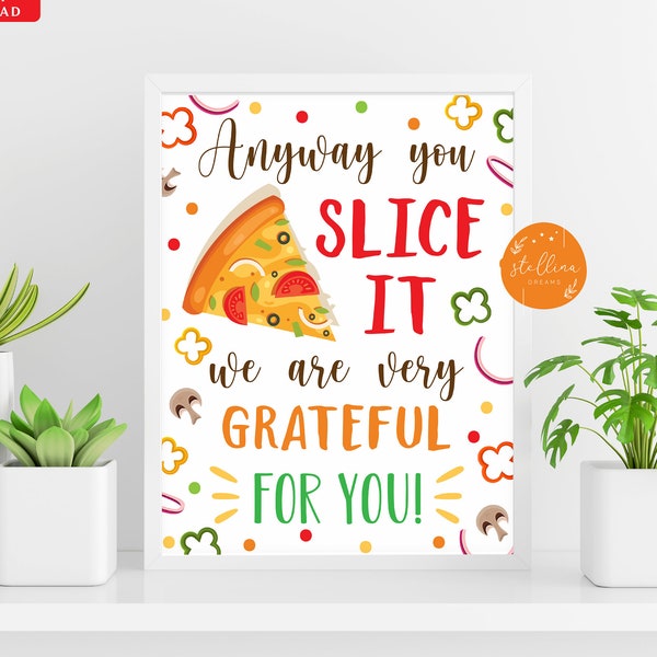 Staff Appreciation Pizza Party - Etsy