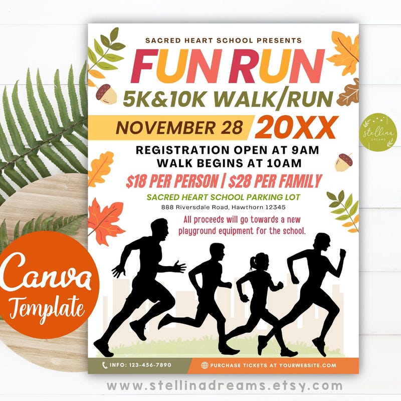 5k Flyer - Etsy