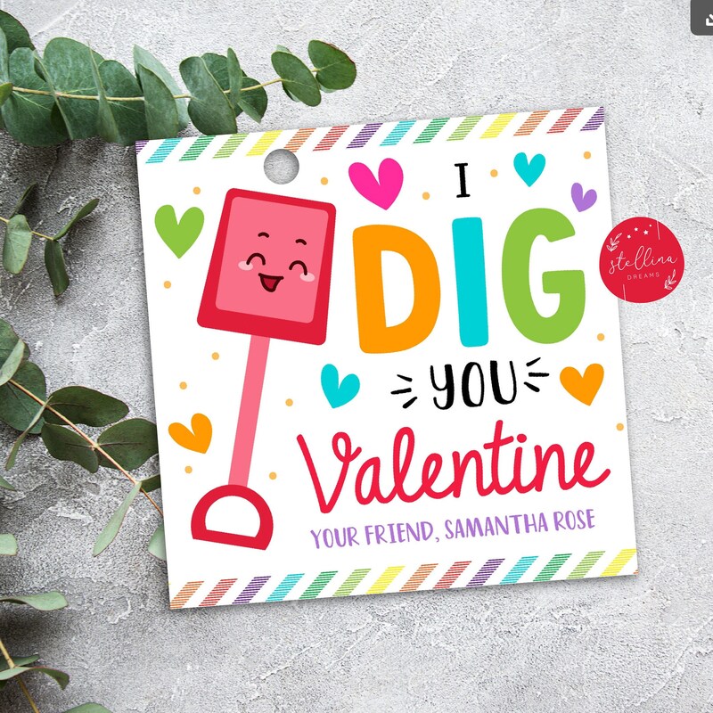 I Dig You Valentine - Etsy