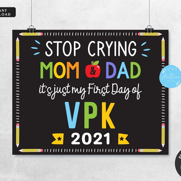 Vpk Sign - Etsy