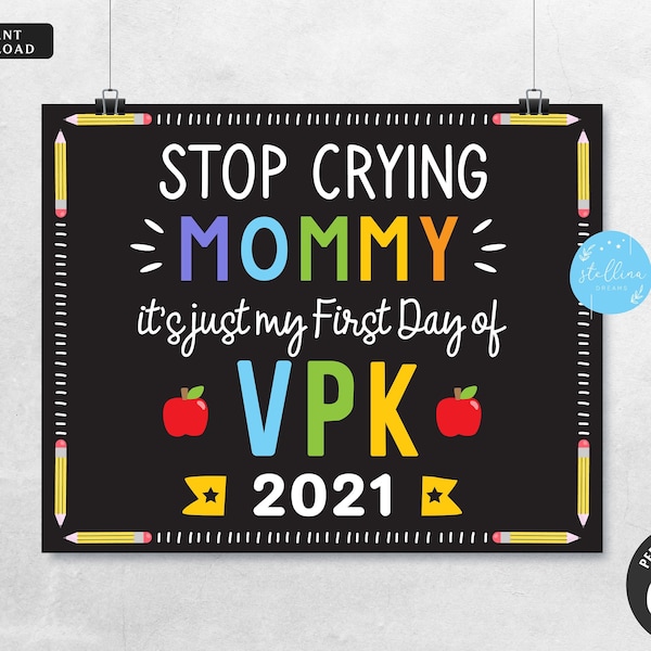 Vpk Sign - Etsy