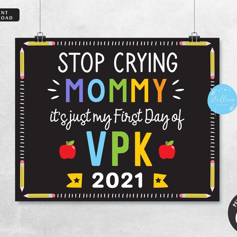 Vpk Sign - Etsy