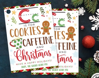 Christmas Latte Tags. Wishing You A Latte Joy This (Instant Download ...