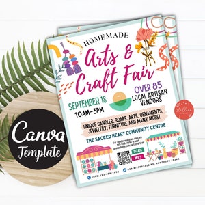 craft poster template