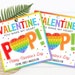 Pop-it Gift Labels Valentine's Day, Valentine Pop It Gift Tag, Pop Its ...