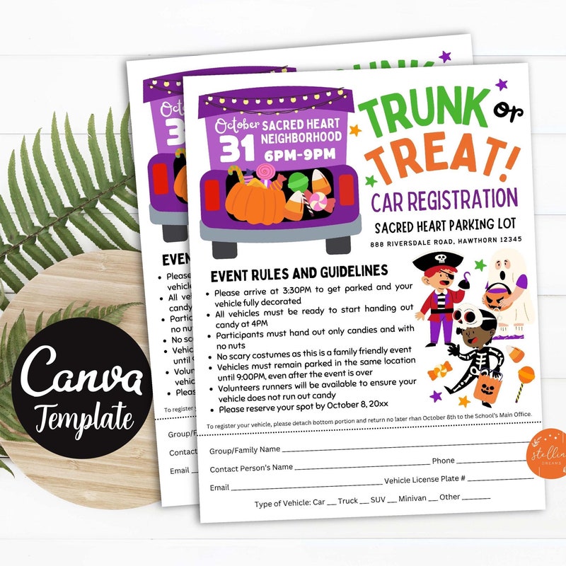 Candy Donation Flyer - Etsy