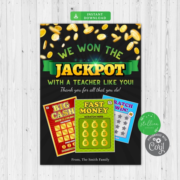 We Hit the Jackpot With You - Etsy