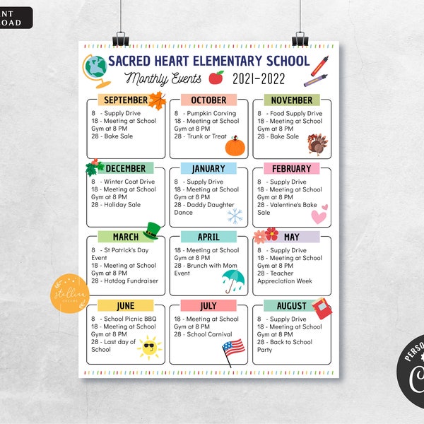 Handout Template - Etsy