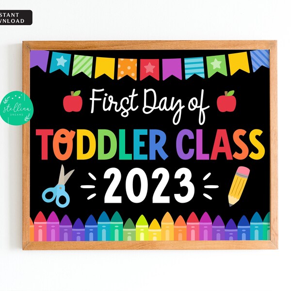 First Day Chalkboard - Etsy