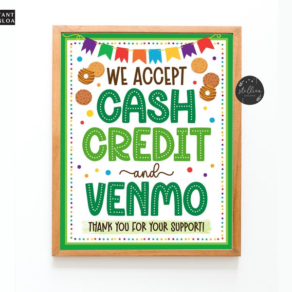 No Cash Payment Accepted Sign - Etsy