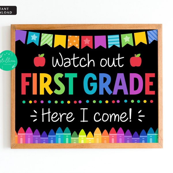 Watch Out 1st Grade - Etsy