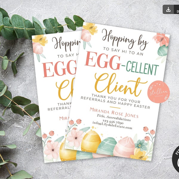 Realtor Easter Tags - Etsy