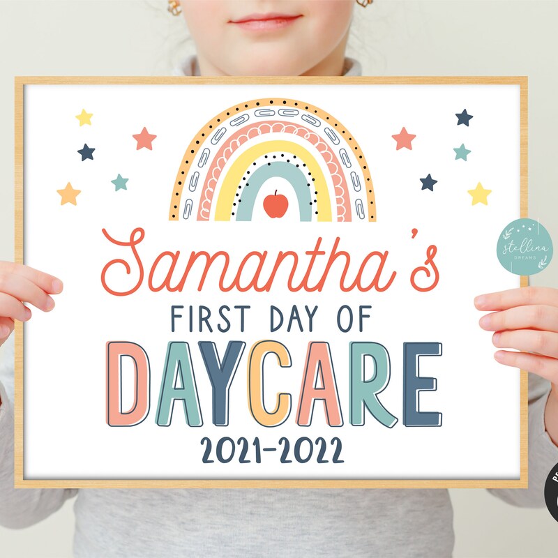 First Day of School Girl - Etsy