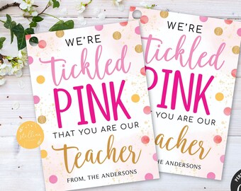 We Are Tickled Pink - Etsy