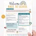 EDITABLE School Newsletter, Back to School Letter, Welcome Back to ...