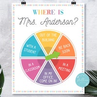 Modern Where is the School Social Worker Sign, Where is the Counselor ...