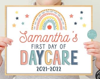 First Day of School Printable - Etsy