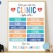 Printable School Health Office Poster Pediatric Clinic Decor Printable ...