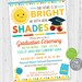 Preschool Pre K Graduation Ceremony Invite, Kindergarten Graduation ...