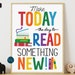 Welcome Library School Sign, Printable School Library Poster Classroom ...