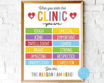 Printable School Health Office Poster Pediatric Clinic Decor - Etsy