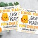EDITABLE Back to School Gift Tags for Students Snack Tag Classroom ...
