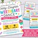 Daddy Daughter Candy Themed Sweetheart Dance, School Dance Flyer Party ...