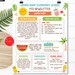 June PTO PTA Newsletter Flyer Summer Printable Handout - Etsy