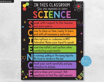 Science Classroom Decor - Etsy
