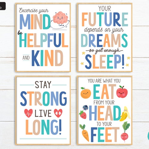 Health Room Office Posters School Health Posters Nurse - Etsy
