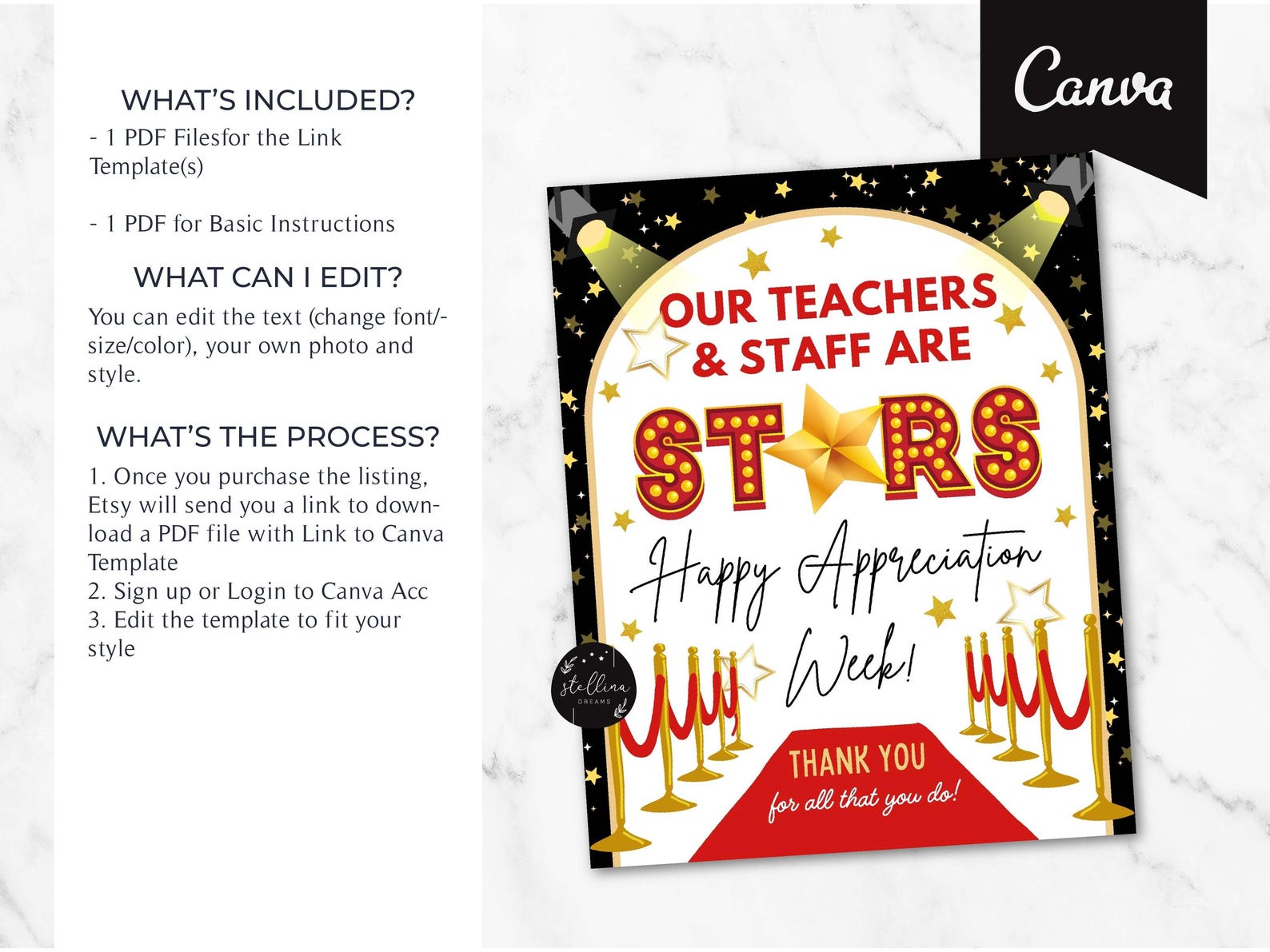 Bundle Teacher Appreciation Movie Themed Decor Posters, Cinema Movie ...