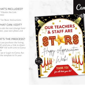 Bundle Teacher Appreciation Movie Themed Decor Posters, Cinema Movie ...