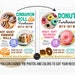 Editable Cinnamon Roll Fundraiser Flyer: Printable Canva Template ...