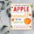 Caramel Apple Invite - Etsy