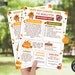 November PTA PTO Newsletter Flyer: Fall School Calendar (EDITABLE ...