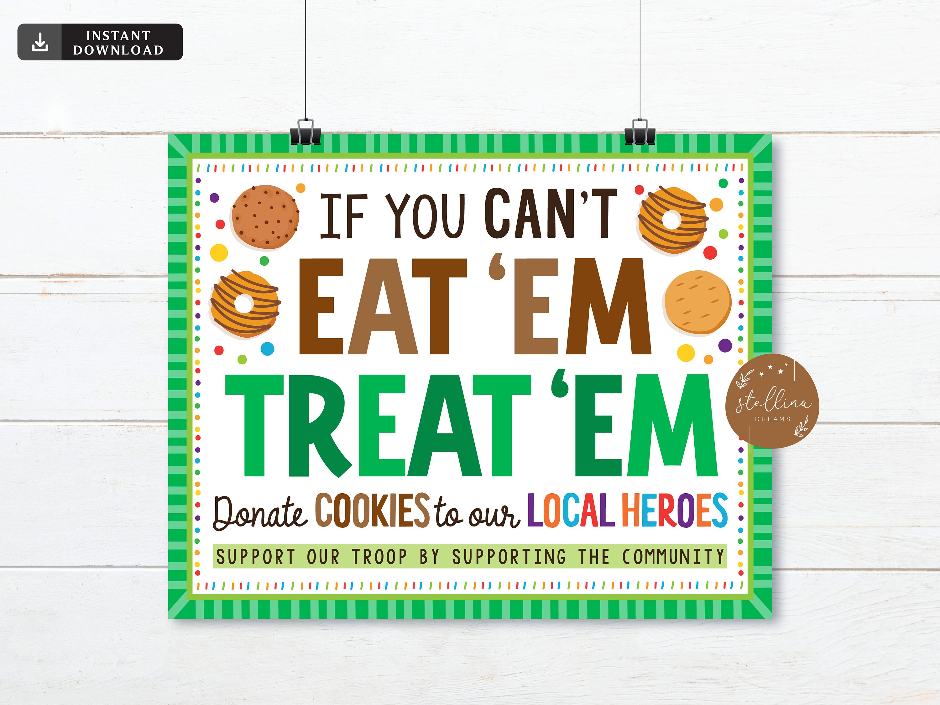 If You Can't Eat 'em Treat 'em, Donate Cookies to Heroes, Police ...