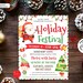 EDITABLE Christmas Holiday Festival Christmas Flyer Poster Community ...