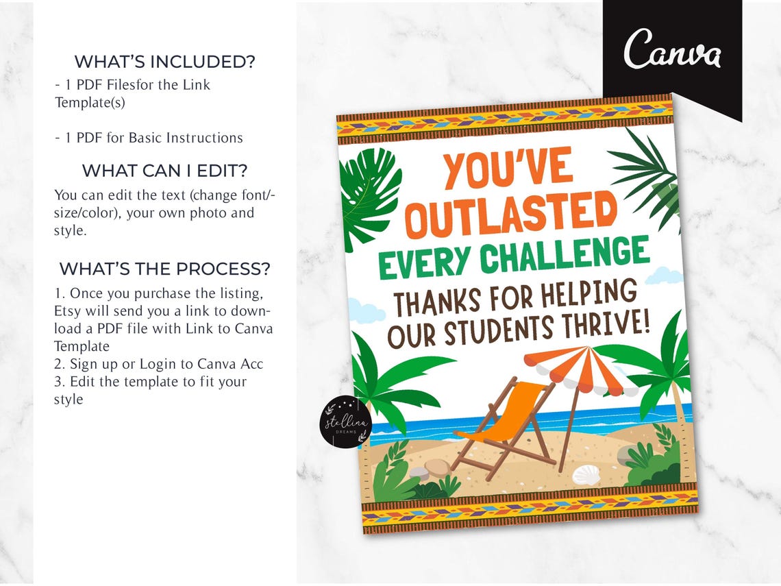 Our Teachers Are Survivor Teacher Appreciation Posters Bundle ...