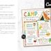 Editable Bundle Camp Theme Teacher Appreciation Itinerary Adventure ...
