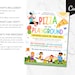 Editable Pizza on the Playground Flyer, Back to School Meet the Teacher ...